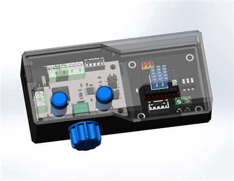 Free STL File Enclosure For MKS OSC V1 0 Stepper Driver 3D