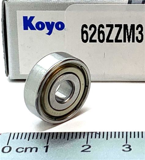 626-ZZ KOYO Mini Deep Groove Ball Bearings 6x19x6mm 626ZZ ...