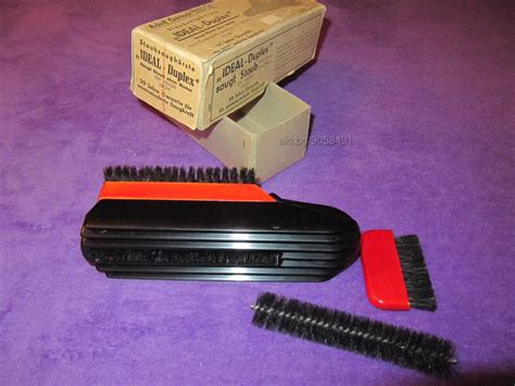 четка за прах в оригинална опаковка Антиквариат Варна Стар комплект за почистване на д