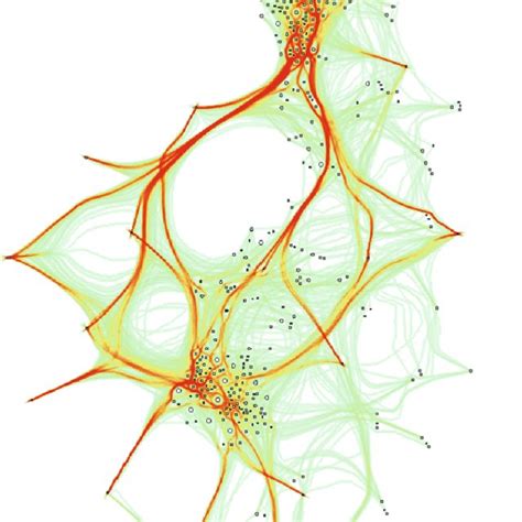 PDF Swarm Based Edge Bundling Applied To Flow Mapping