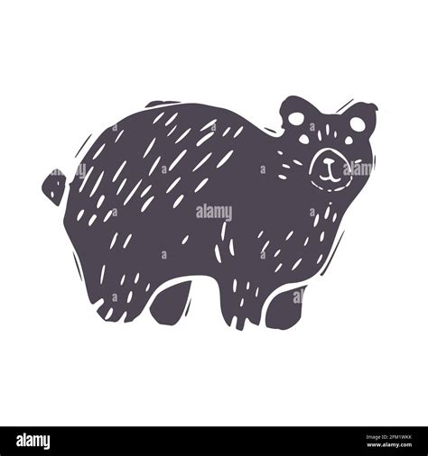 Bear Print Clip Art