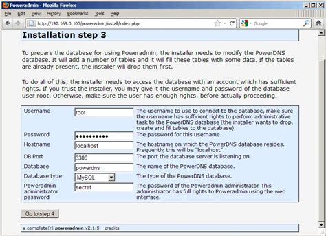 Installing Powerdns With Mysql Backend And Poweradmin On Debian Squeeze