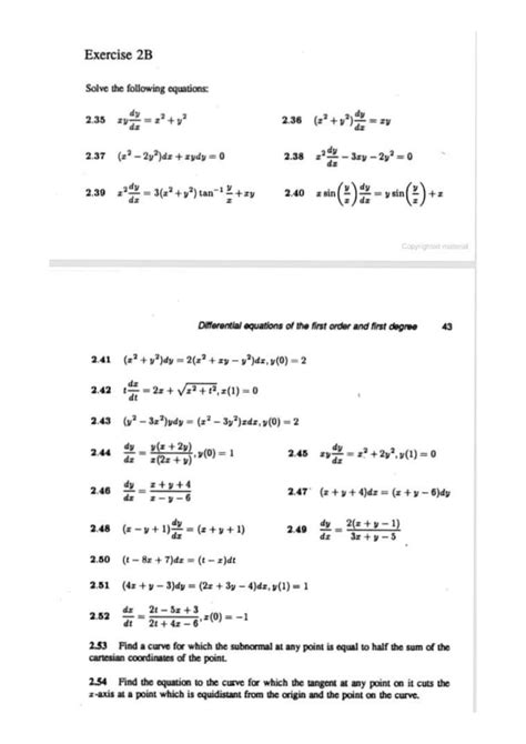 Solution Differential Equations Solution Math Studypool