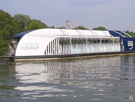 Meet The Interceptor A Garbage Collection Vessel Helping To Clean Up