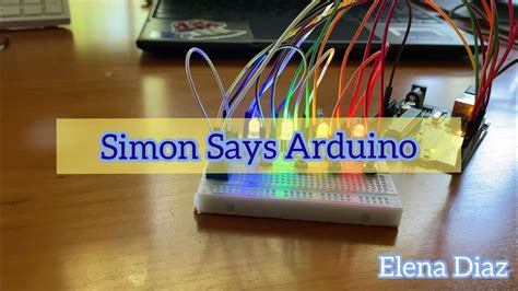Simon Says Arduino Youtube