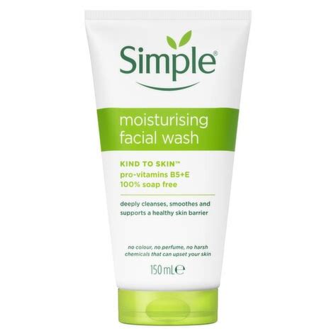 Simple Face Wash Moisturising 150 Ml Storefront En