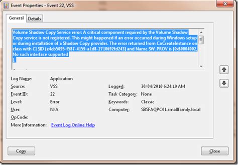 How To Diagnose A Client Backup Failure With Windows Home Server