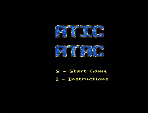 Atic Atac Images LaunchBox Games Database Atic Atac Images LaunchBox Games Database