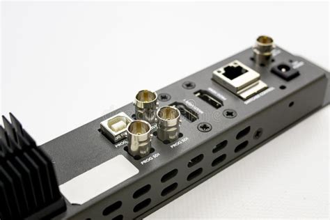 The Rj45 Input Connectors Of Smart Tv The High Definition Television