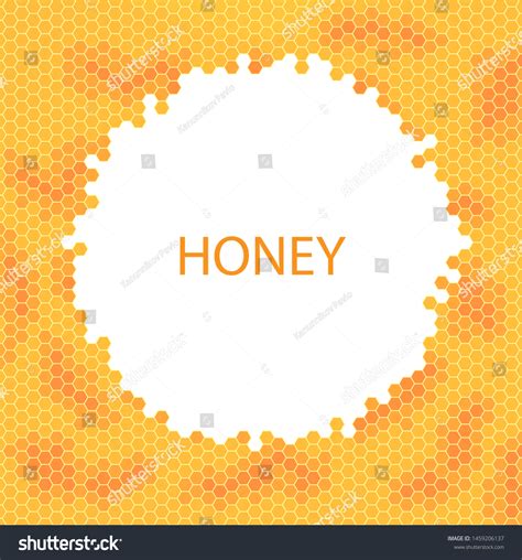 Honeycomb Vector Honey Pattern Stock Illustration Stock Vector Royalty Free