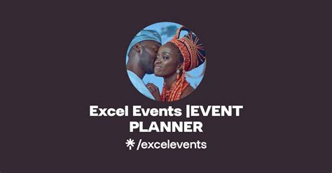 Excel Events EVENT PLANNER Instagram Linktree