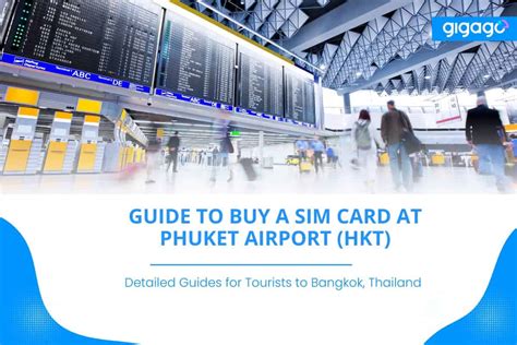 SIM Card At Phuket International Airport HKT For Travelers Buying