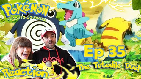 Ash Vs Misty Part 2 Pokémon The Johto Journeys Episode 35 Reaction