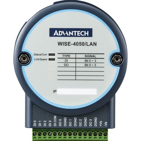 Wise 4050lan Advantech Modbus Ethernet Io Modul Mit 4x Di Und 4x Do