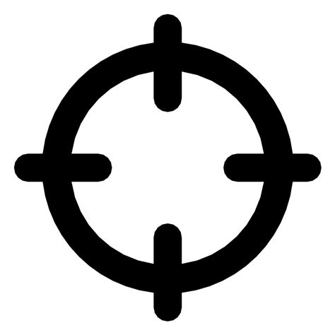 Target Solid Vector Svg Icon Svg Repo