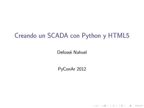 PDF Creando Un SCADA Con Python Y HTML5 DOKUMEN TIPS