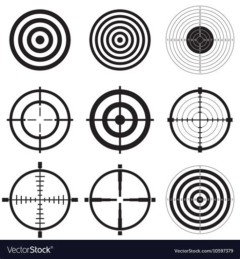 Archery Target Svg