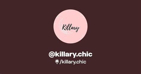Killarychic Instagram Facebook Linktree