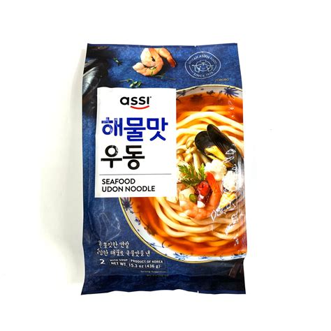 Assi Seafood Udon Noodle 아씨 해물맛 우동 436g2인분