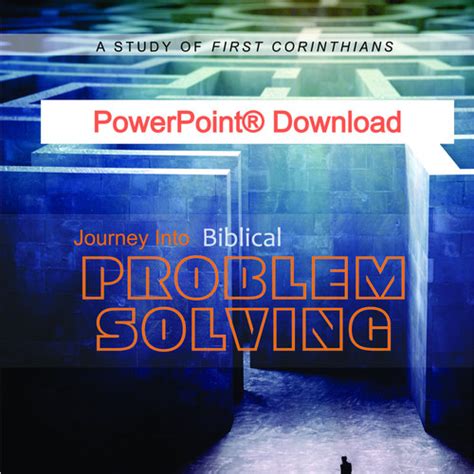 Downloadable Powerpoint® Answers For Biblical Problem Solving Esv