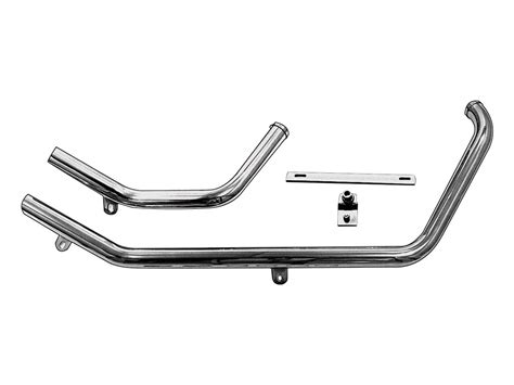 Custom Chrome Europe Upsweep Drag Pipes Exhaust Chrome