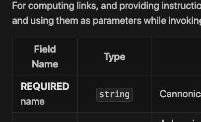 Link Object Table Formatting Issue Open Rpc Spec Github