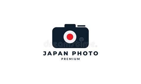 Tokyo Ou Japão Design De Câmera Ou Fotografia Ilustração do Vetor