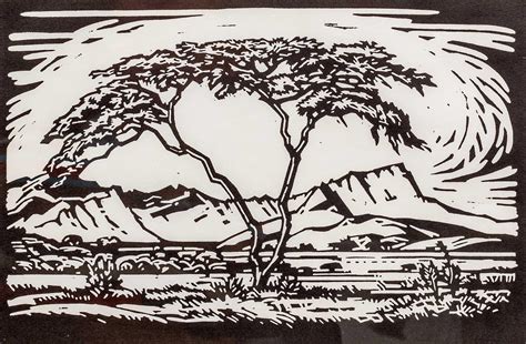 Lot J H Pierneef Sa 1886 1957 2 X Reproductions Landscape
