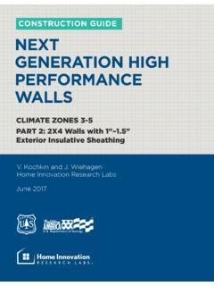 CONSTRUCTION GUIDE NEXT GENERATION HIGH Construction Guide Next
