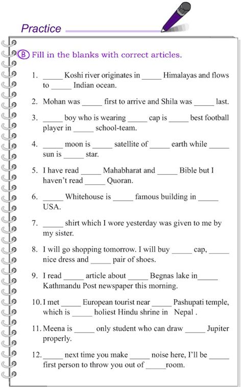 Grade 4 English Grammar