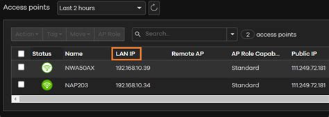 How Do I Find The Ip Address Of My Ap Managed By Nebula Zyxel Community