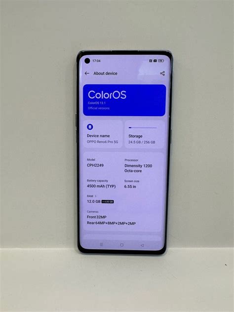 Reno 6 Pro 5g Aurora 256gb Mobile Phones And Gadgets Mobile Phones