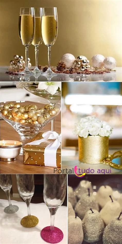 Decoração De Mesa De Ano Novo Simples E Barata Últimas Decoração