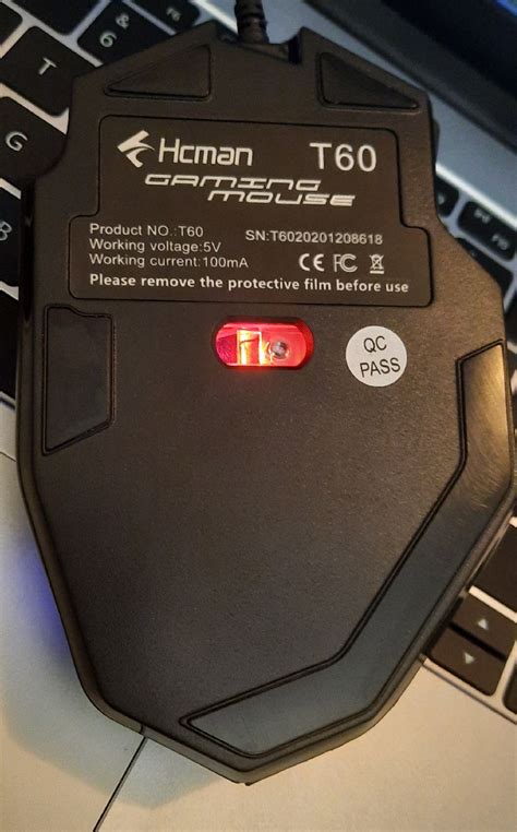 Hcman Gaming Mouse T60 Software