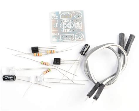 Electronic DIY Kit MM LED Simple Flash Light Circuit Simple Flashing Leds Circuit Board Kits