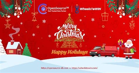 Merry Christmas Opensourcedb