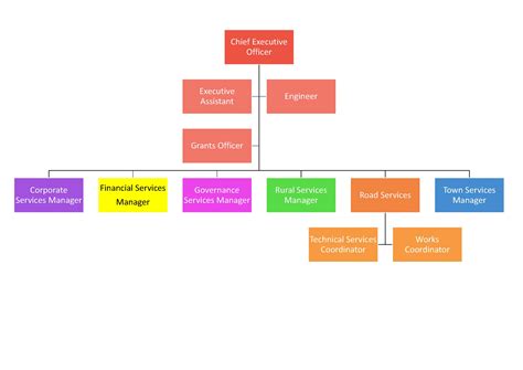 Executive Hierarchy Chart