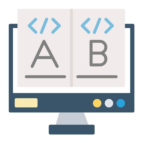 Premium Vector Ab Testing Vector Illustration Style