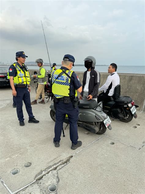 高港警實施擴大臨檢威力掃蕩 展現維護治安決心