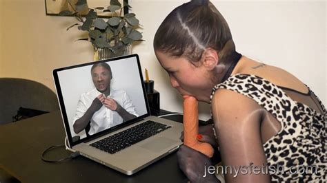 Skype Sales Meeting In Pantyhose E And The B