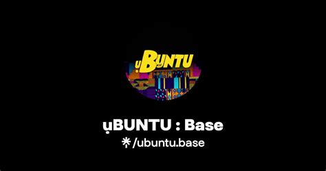 ụbuntu Base Listen On Spotify Linktree