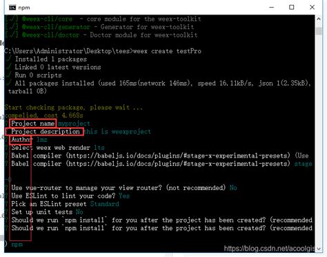 Weex环境配置 Weex Create Project 提示错误 Error Cannot Find Module Async Csdn博客