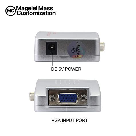 VGA to AV Converter Shenzhen Magelei Electronic And Technology Co Ltd 深圳市术雷电子科技有限公司
