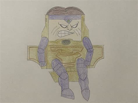 M.O.D.O.K (Carmen Sandiego style) by protoman17 on DeviantArt