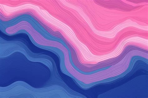 Premium Ai Image Exploring The Illustrious Geography An Abstract Map With Vibrant Blue And