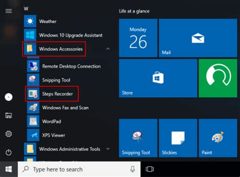 How To Open And Steps Recorder In Windows 10