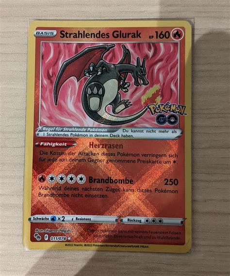 Strahlendes Glurak Pokémon Go Kaufen Auf Ricardo