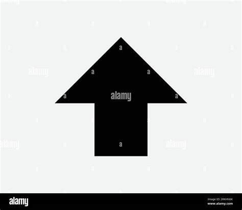 Up Arrow Icon Upward Upload Point Pointer North Navigation Direction