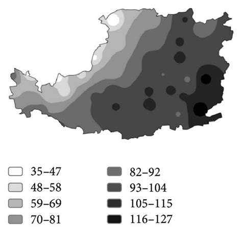 spatiotemporal modified fournier index distribution in the chinese