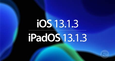 Download Ios 13 1 3 Ipados 13 1 3 Ipsw Links Ota Update Released